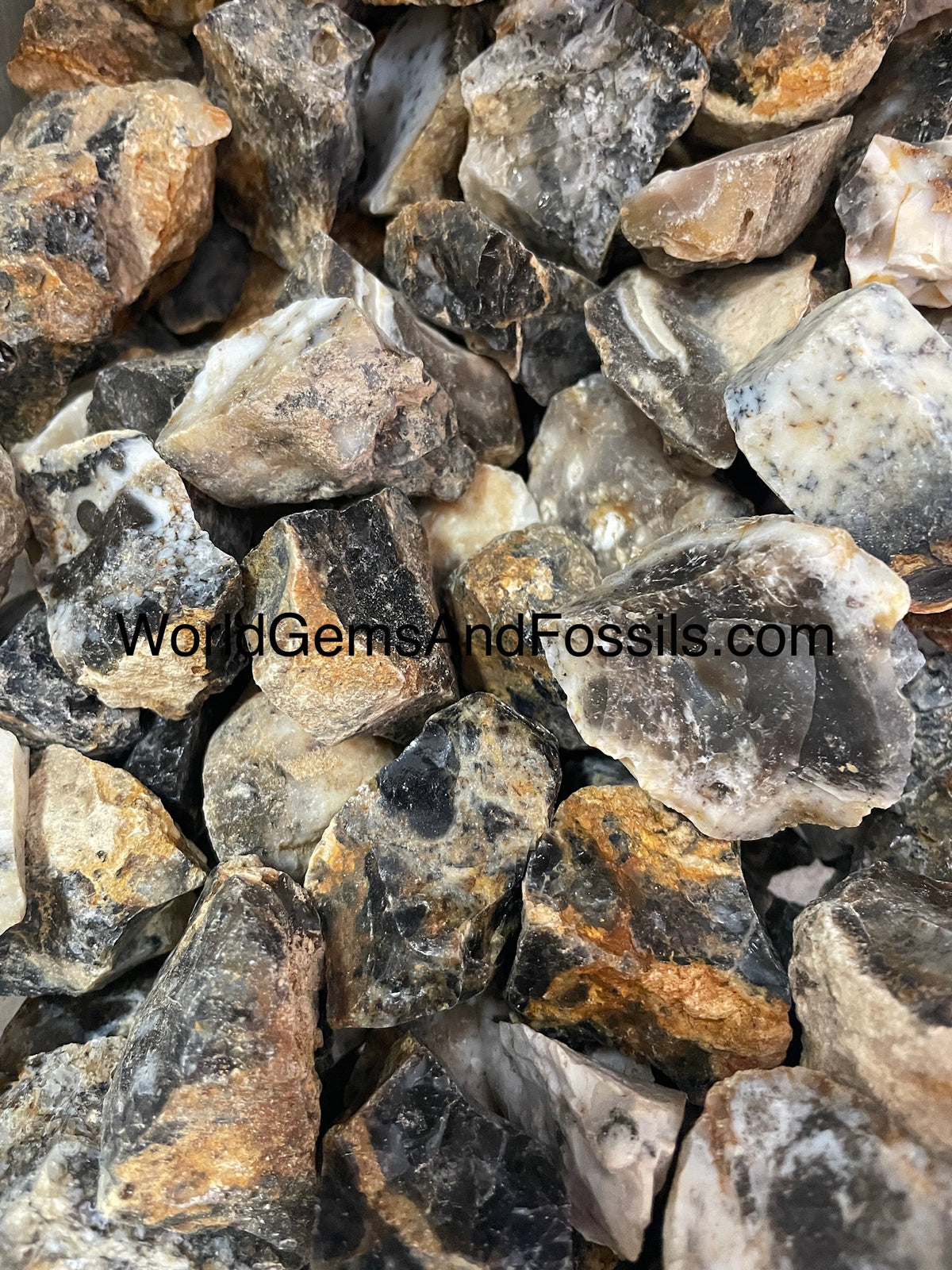 Dendritic Opal Rough Stone 1 lb — World Gems And Fossils