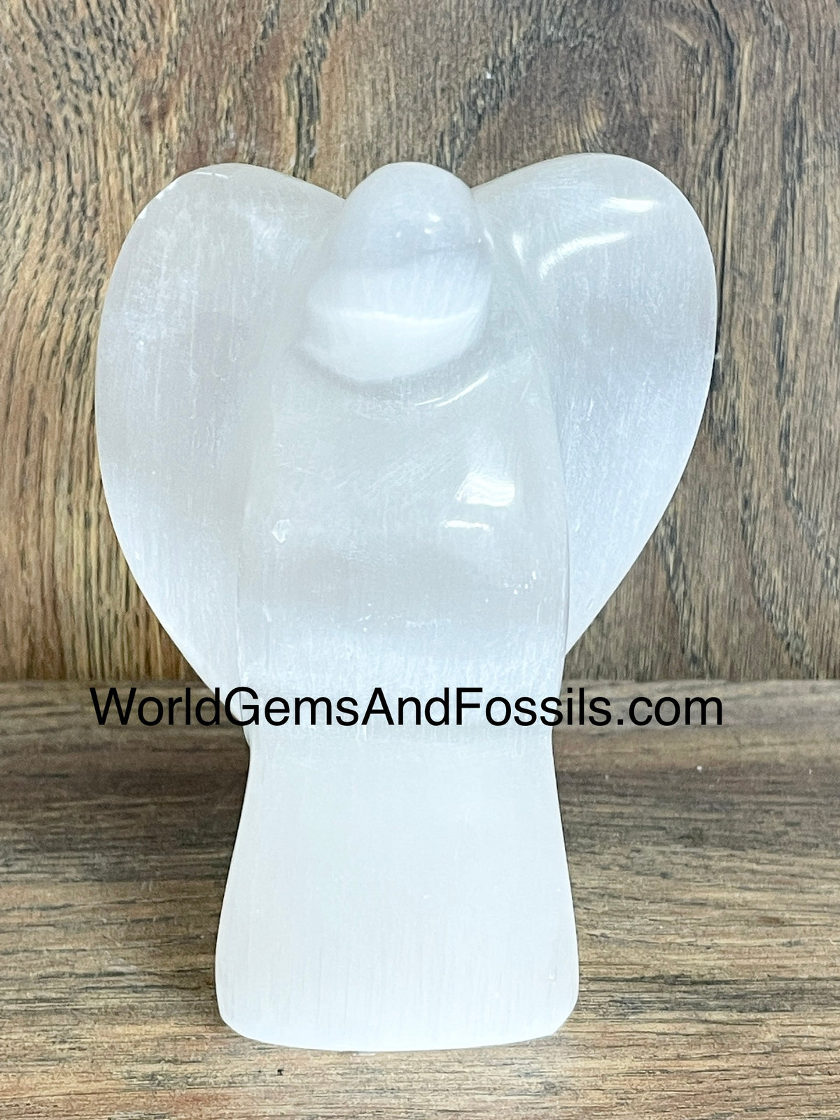 Selenite Angel 4.5” — World Gems And Fossils