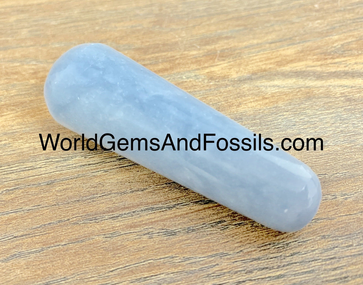 Angelite Wand — World Gems And Fossils