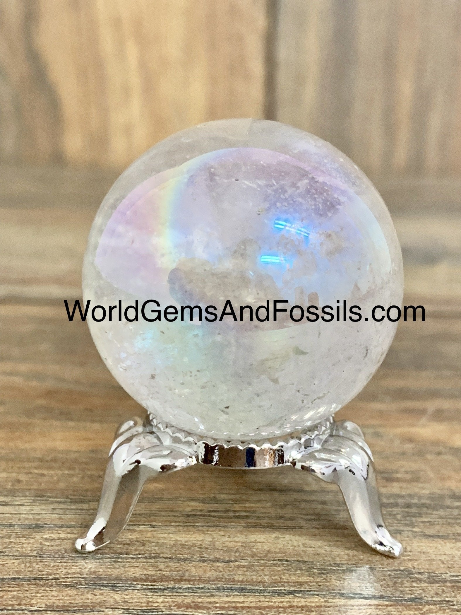 Clear Quartz Angel Aura Spheres 30-35mm