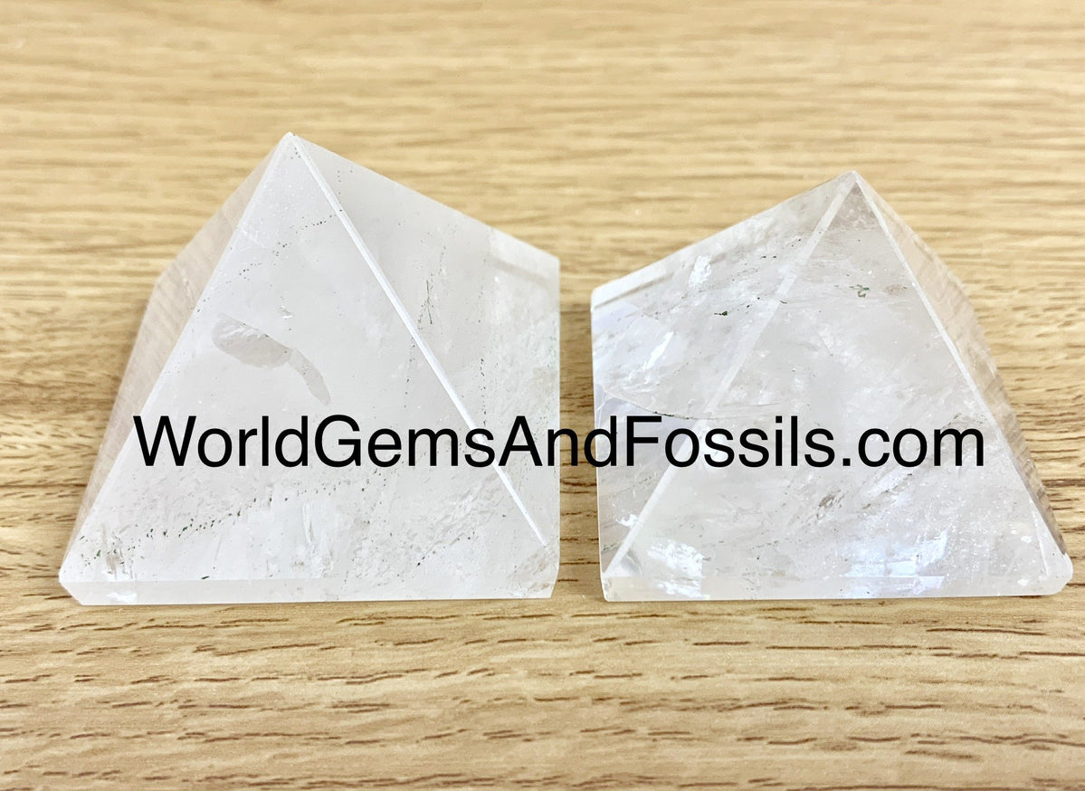 Clear Quartz Pyramid — World Gems And Fossils