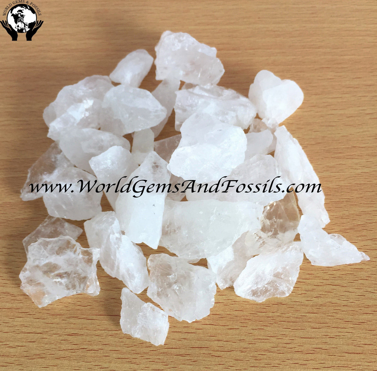 Clear Quartz Rough Stone 1lb — World Gems And Fossils