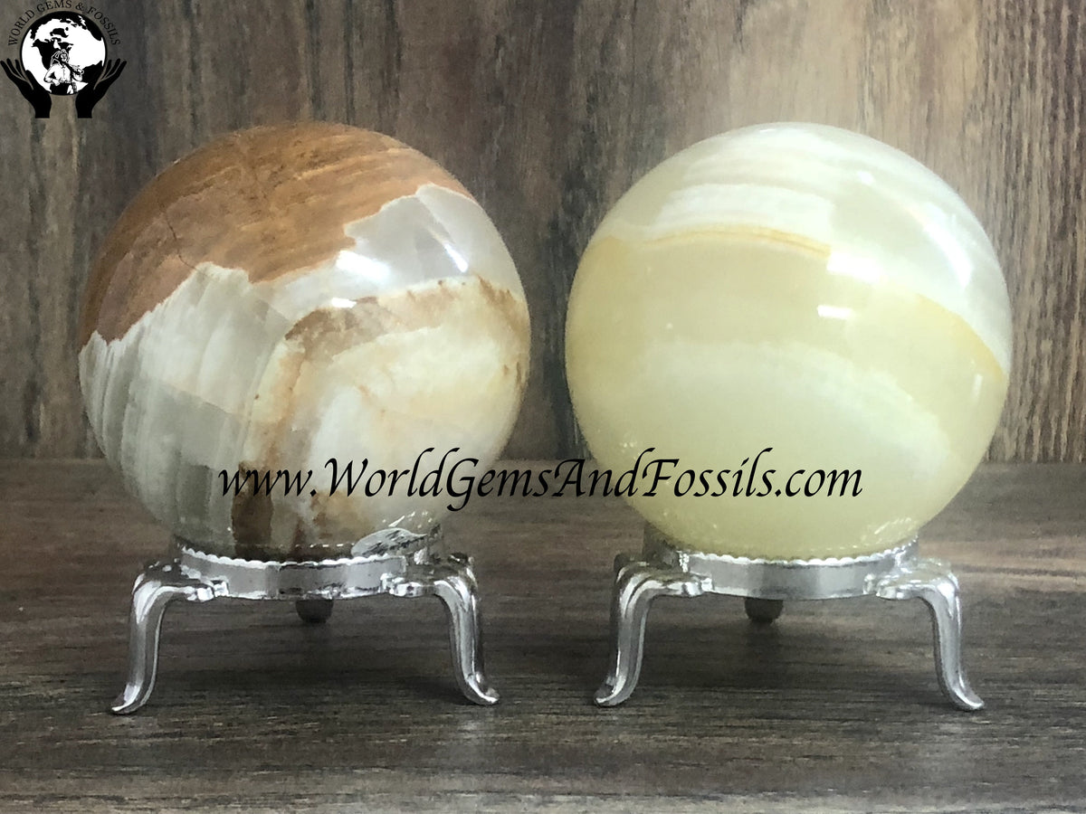 Onyx Sphere 2" / 50mm — World Gems And Fossils