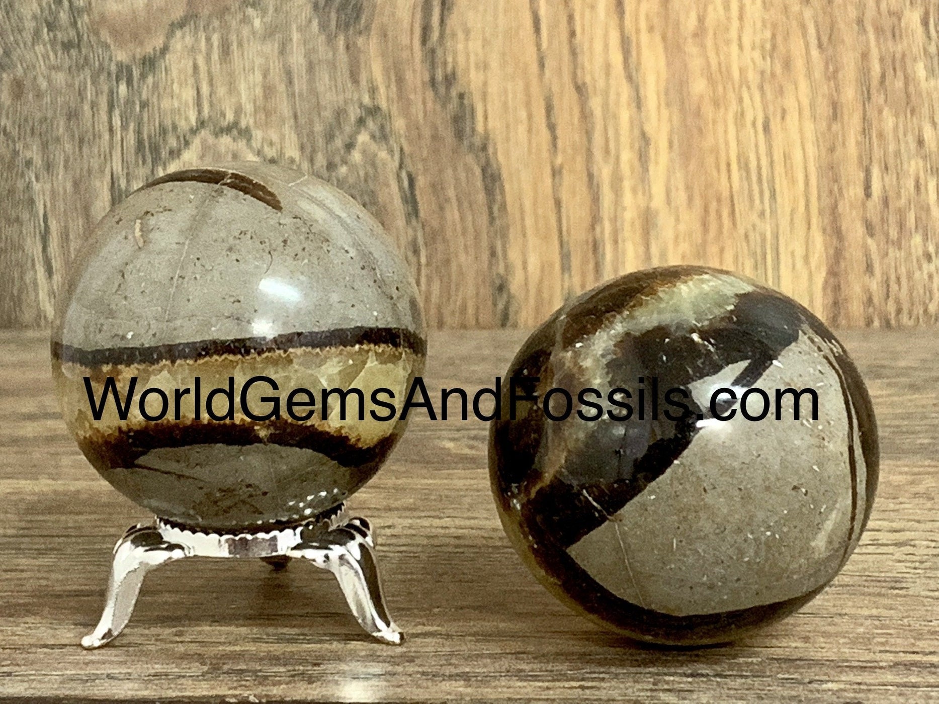 Septarian Sphere 20mm — World Gems And Fossils